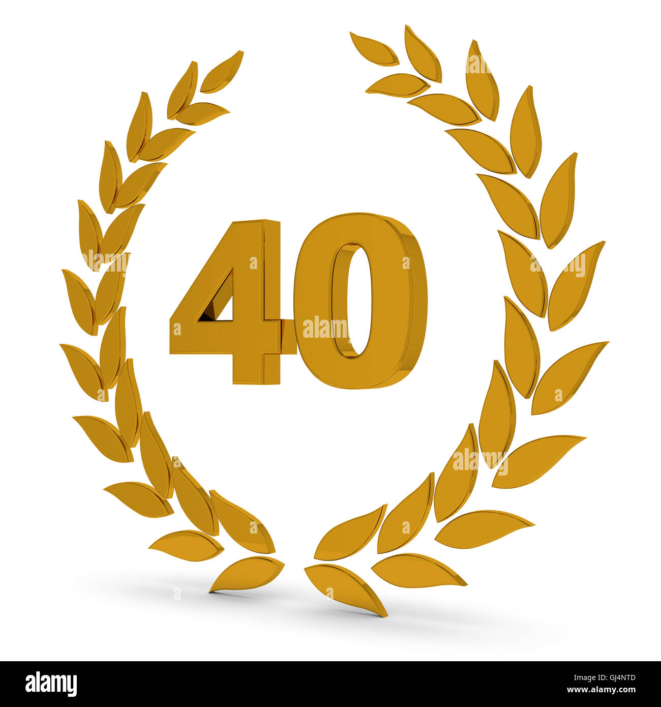 40 year anniversary celebration Cut Out Stock Images & Pictures - Alamy