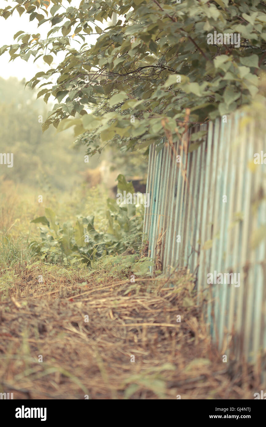 Old rickety fence Stock Photo - Alamy