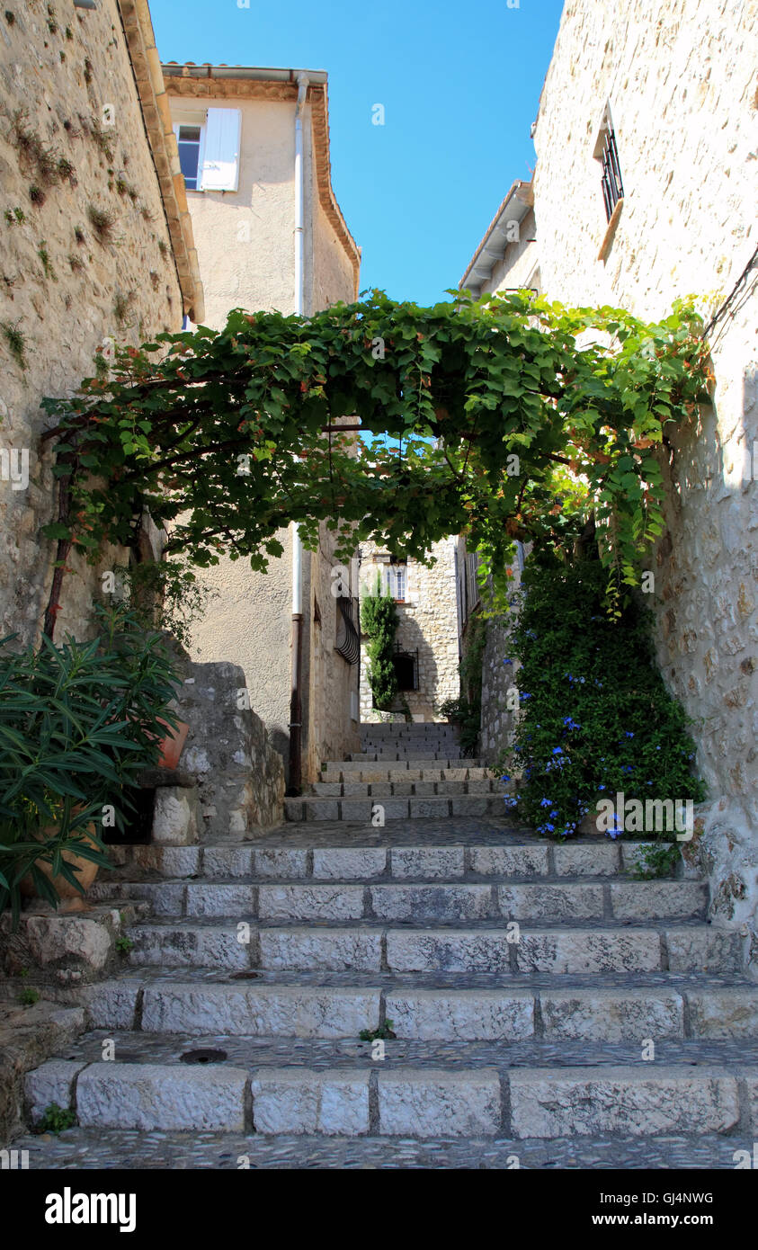 the famous village of Saint-Paul France Stock Photo - Alamy