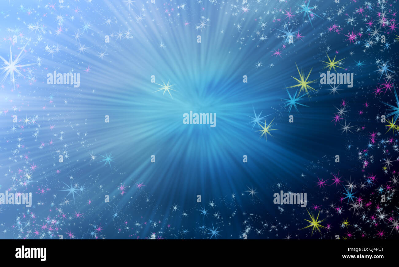 Magic star background Stock Photo - Alamy