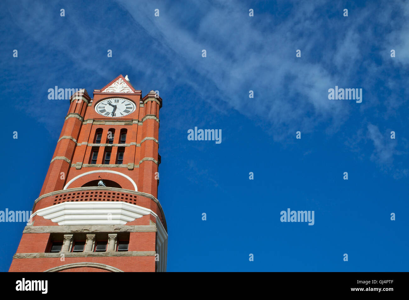 Port Townsend City Hall Tower Stock Photo - Alamy