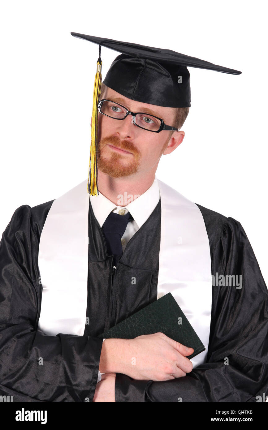 graduation a young man cry Stock Photo - Alamy