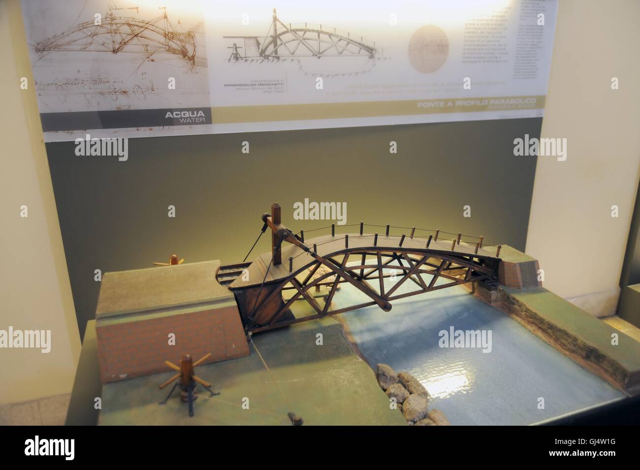 Leonardo bridge project hi-res stock photography and images - Alamy