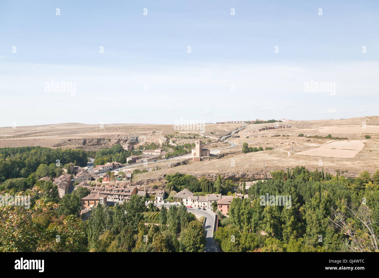 A general view of Segovia countryside Stock Photo - Alamy