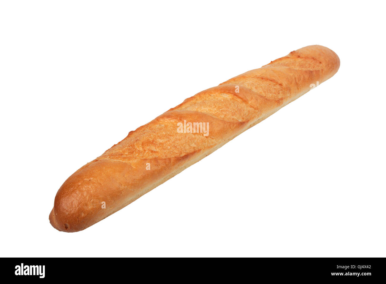 Single loaf of baguette Stock Photo - Alamy