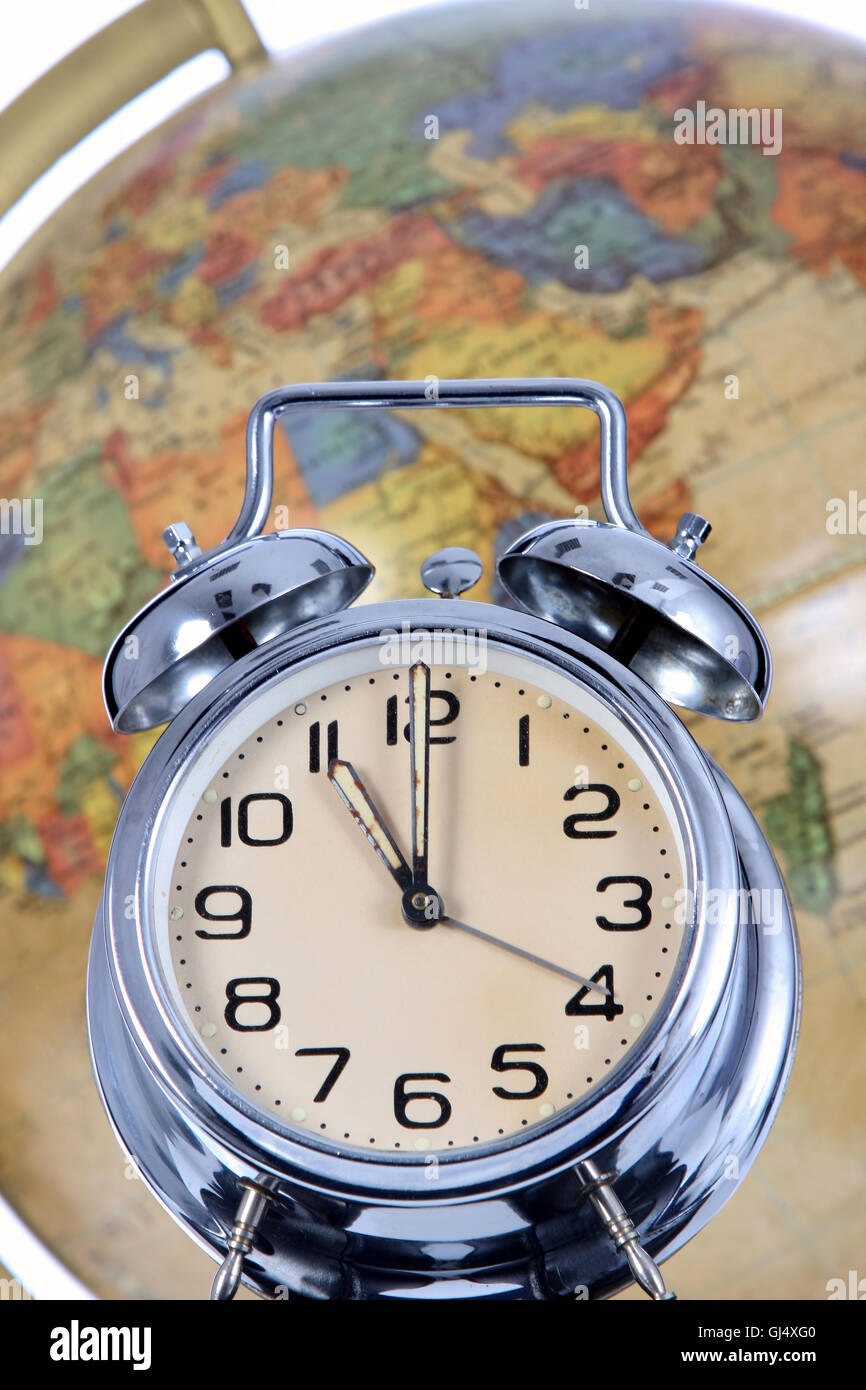Time dial globe hi-res stock photography and images - Alamy