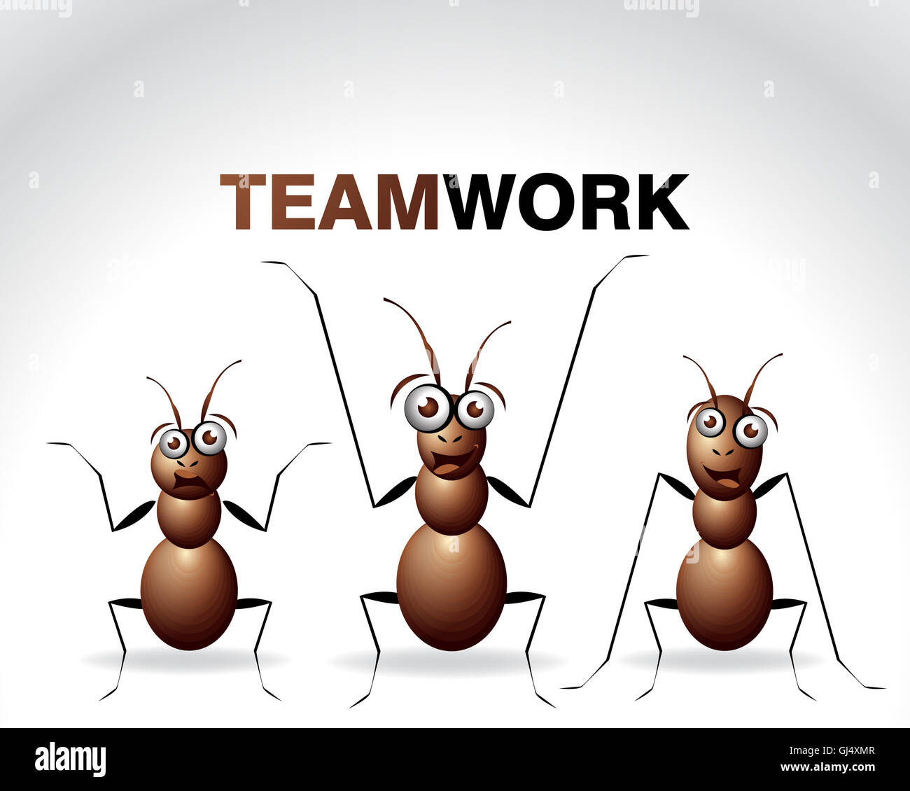 Ants Teamwork Animation