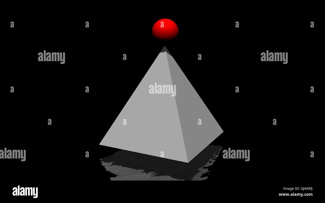 Grey pyramid hi-res stock photography and images - Alamy