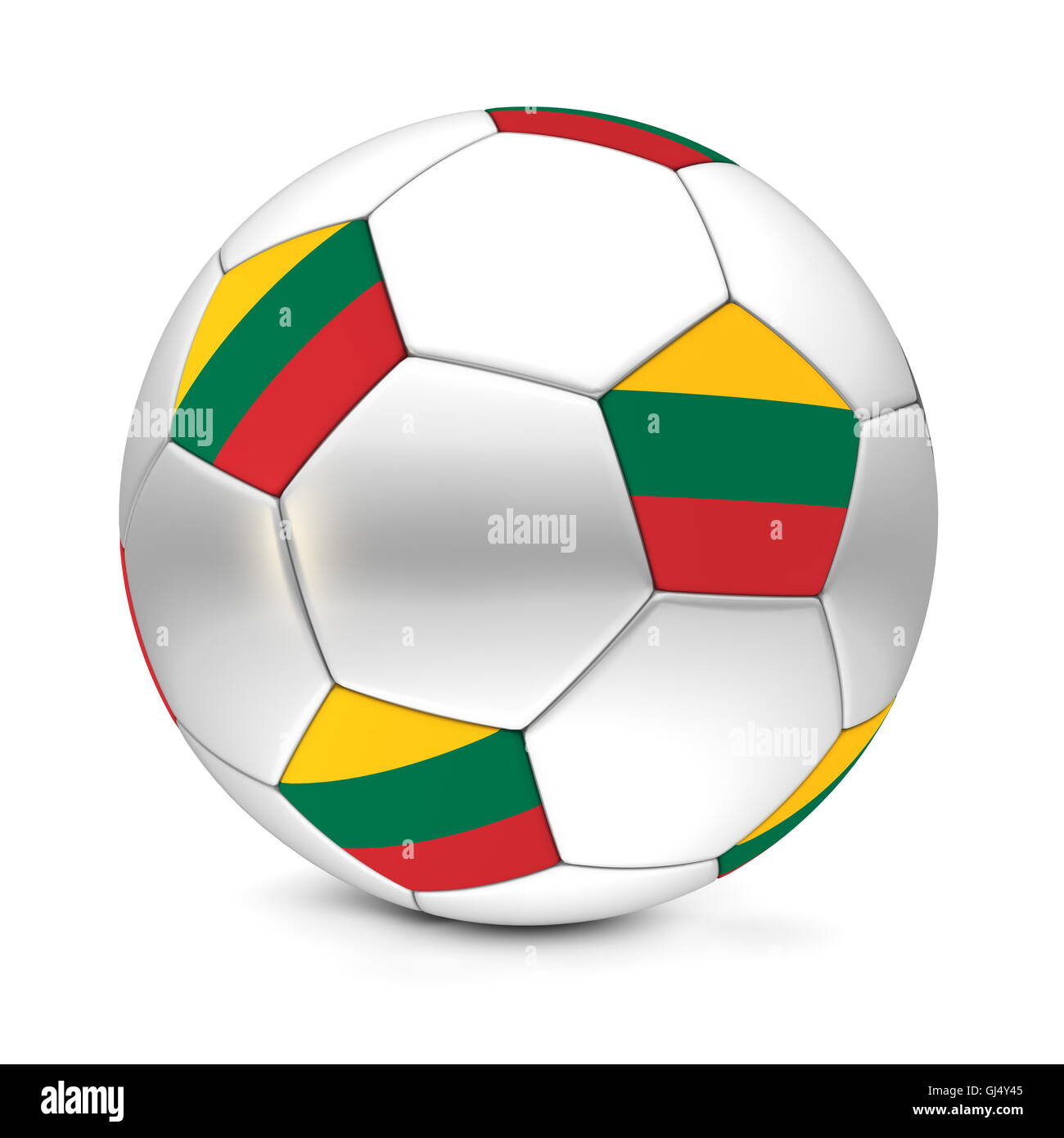 Soccer Ball/Football Lithuania Stock Photo - Alamy