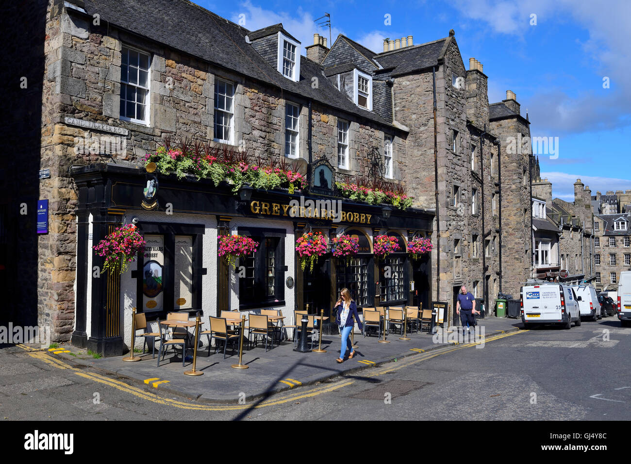 Greyfriars Bobby Public House, Candlemaker Row, Edinburgh, Scotland ...