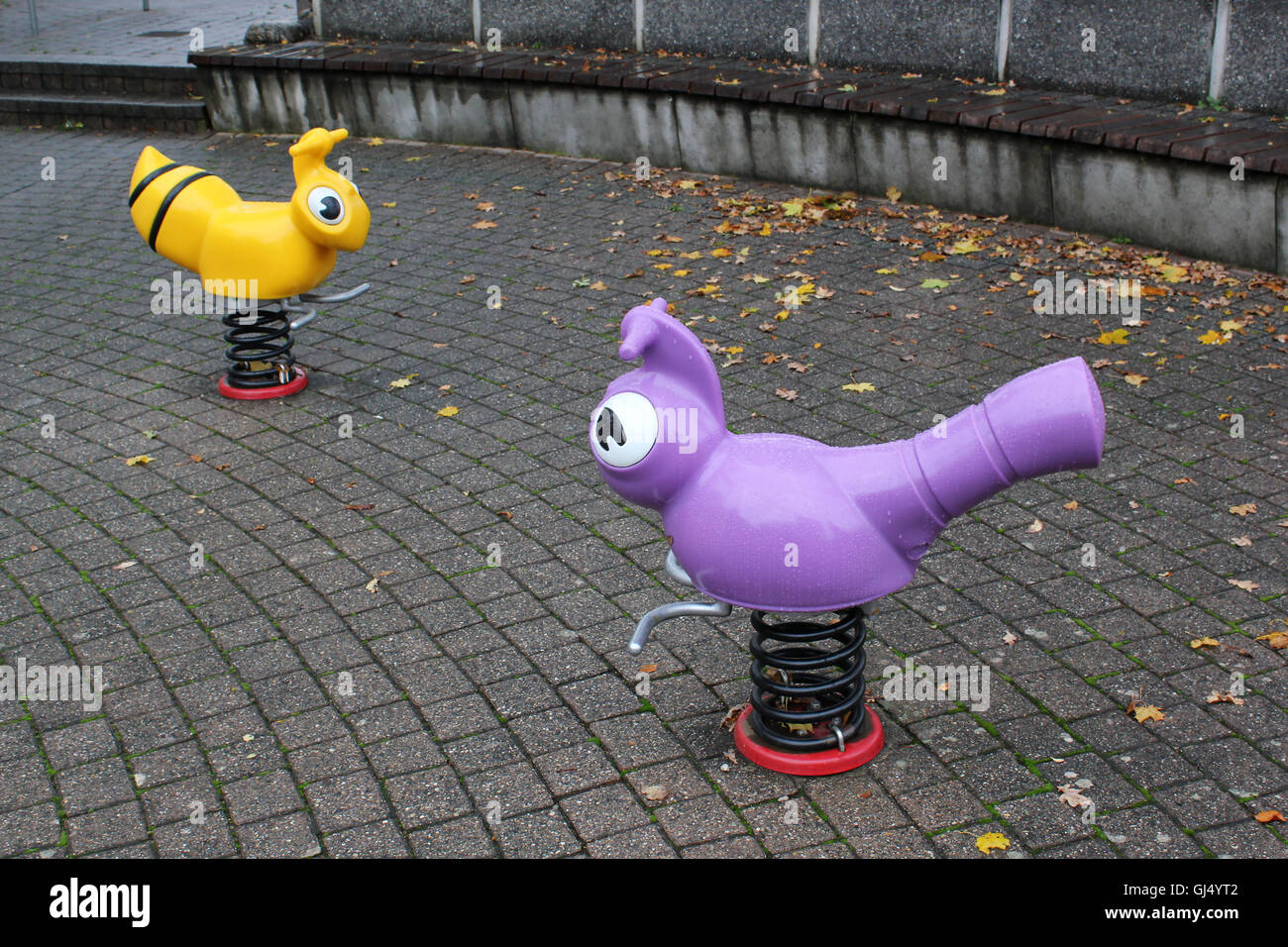 Empty playground animal hi-res stock photography and images - Alamy