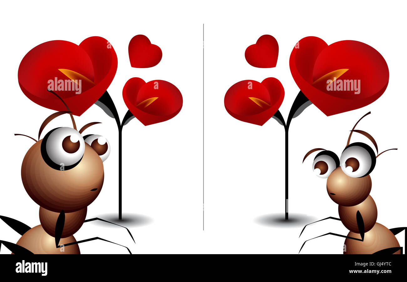 Valentine ant hi-res stock photography and images - Alamy