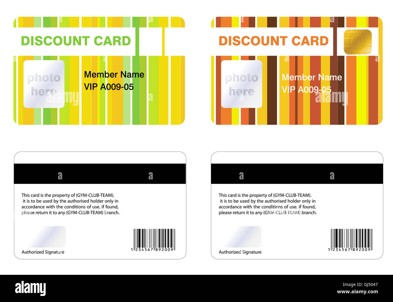 Discount membership card Stock Photo - Alamy