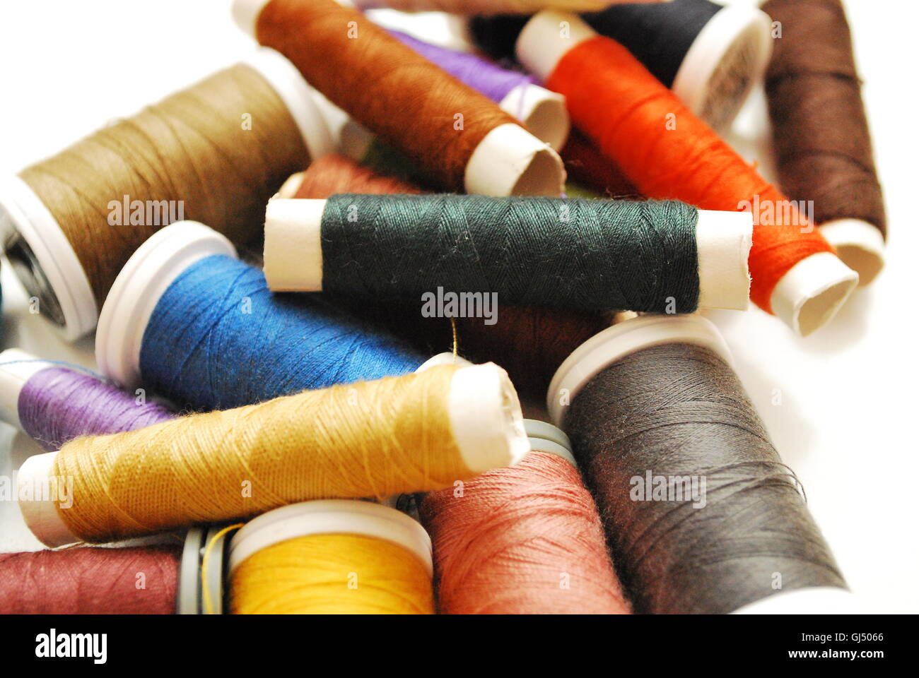 Spool Of Thread Stock Photo - Alamy