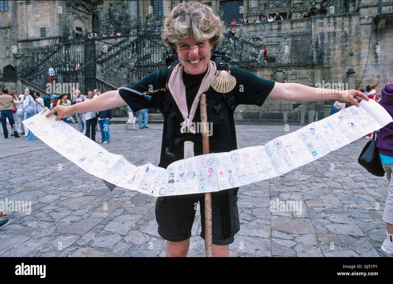 Compostela certificate hi-res stock photography and images - Alamy