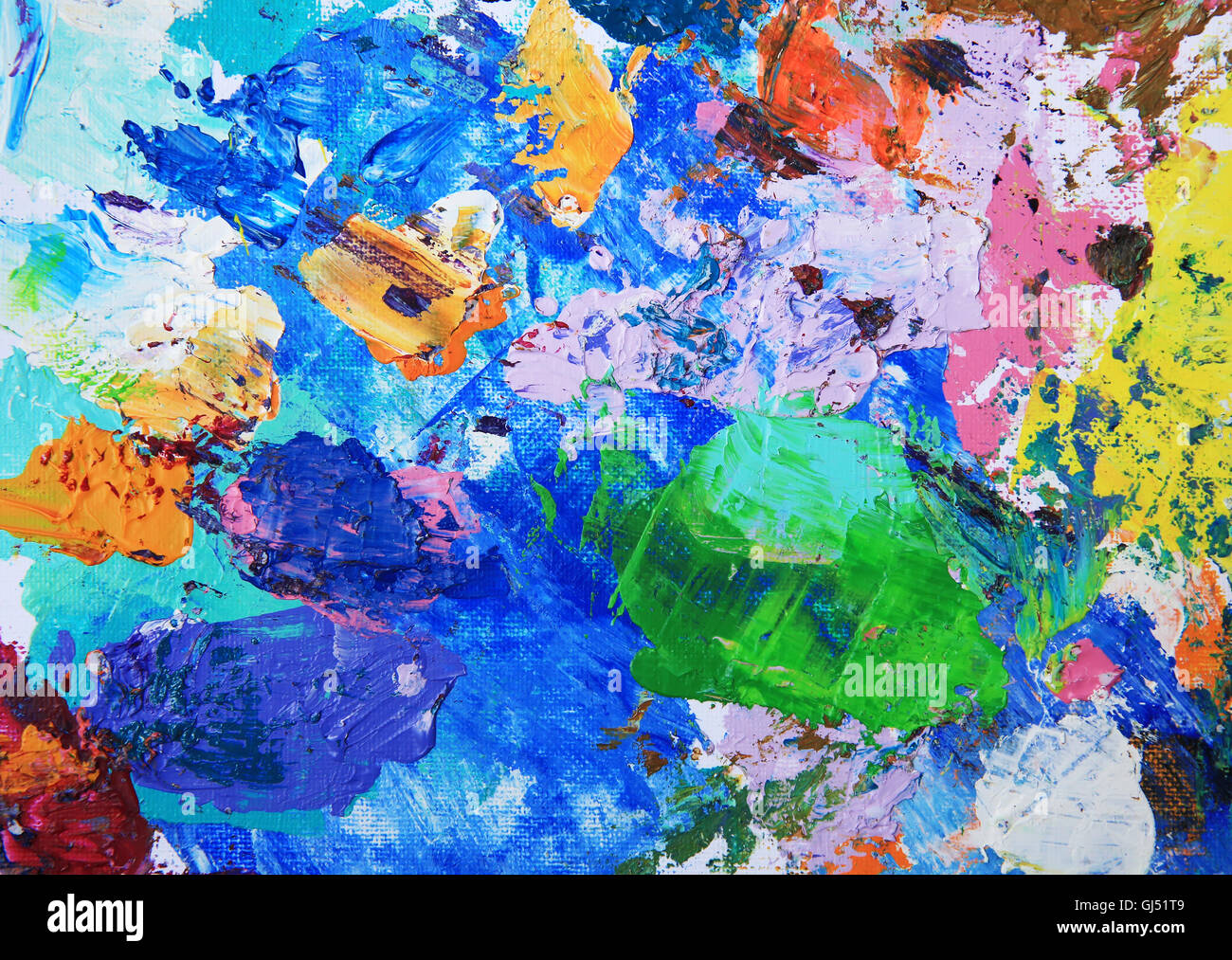 Art abstract paint with acrylic colors Stock Photo - Alamy