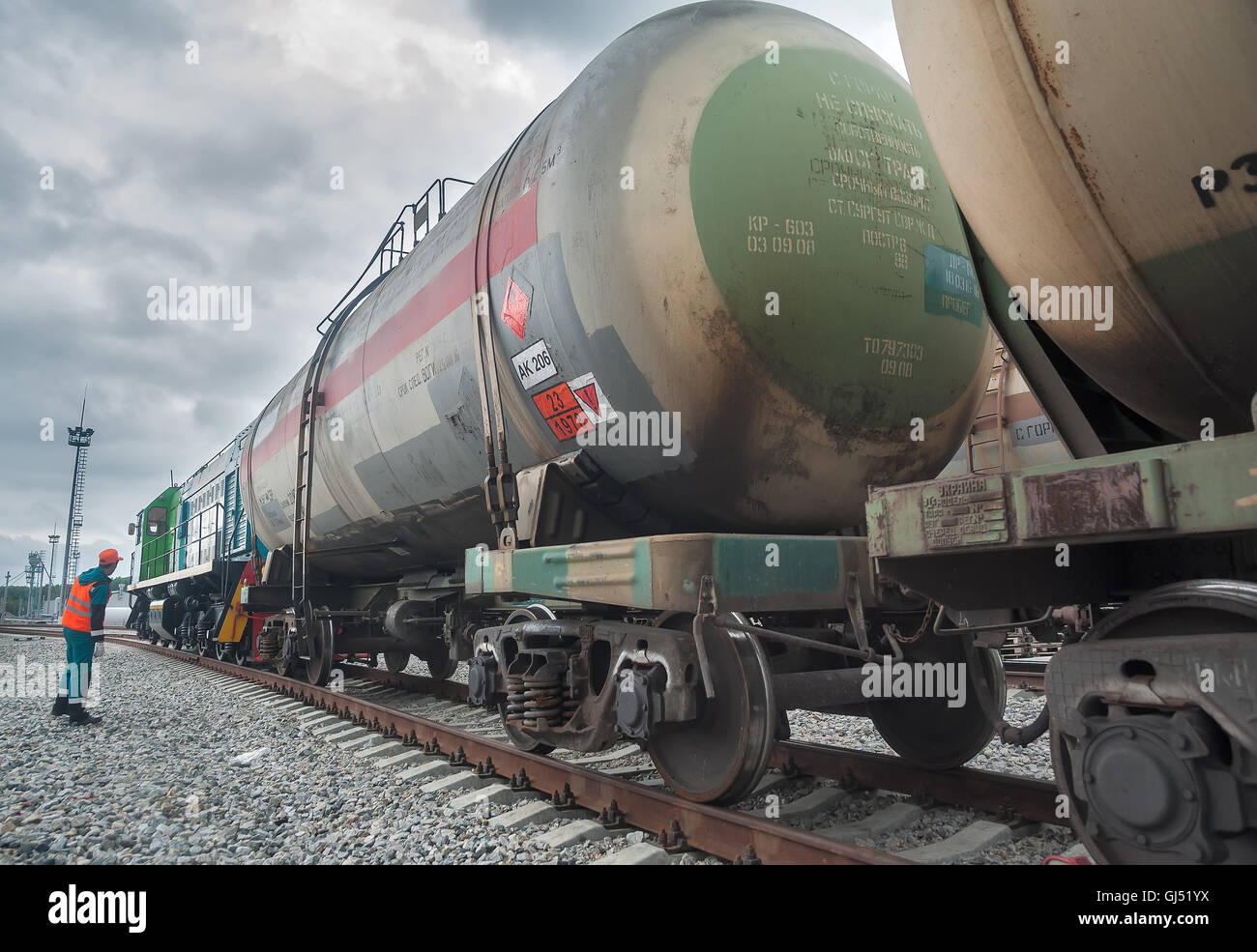 Wagon locomotive train assembly hi-res stock photography and images - Alamy