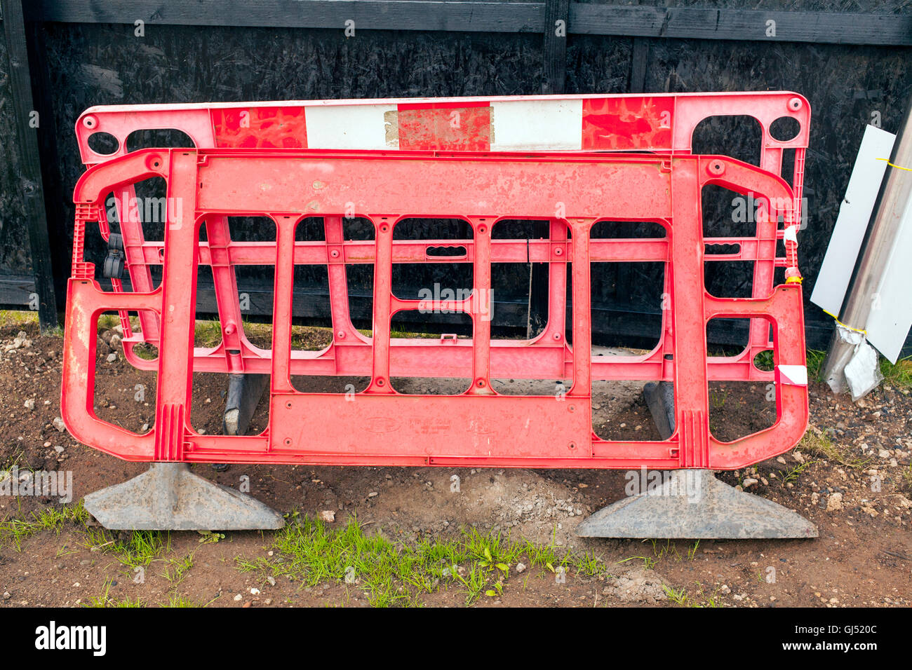 Pavement barriers hi-res stock photography and images - Alamy