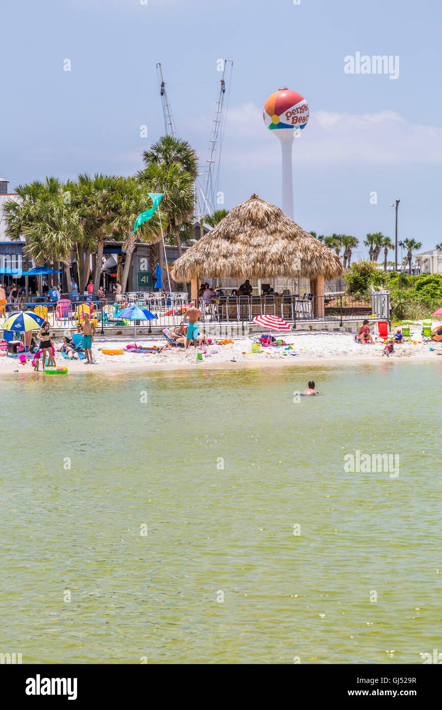 Florida pensacola beach water tower hi-res stock photography and images ...
