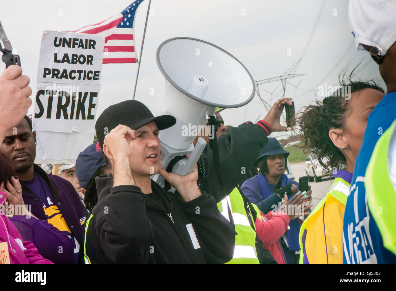 Wage theft rally hi-res stock photography and images - Alamy