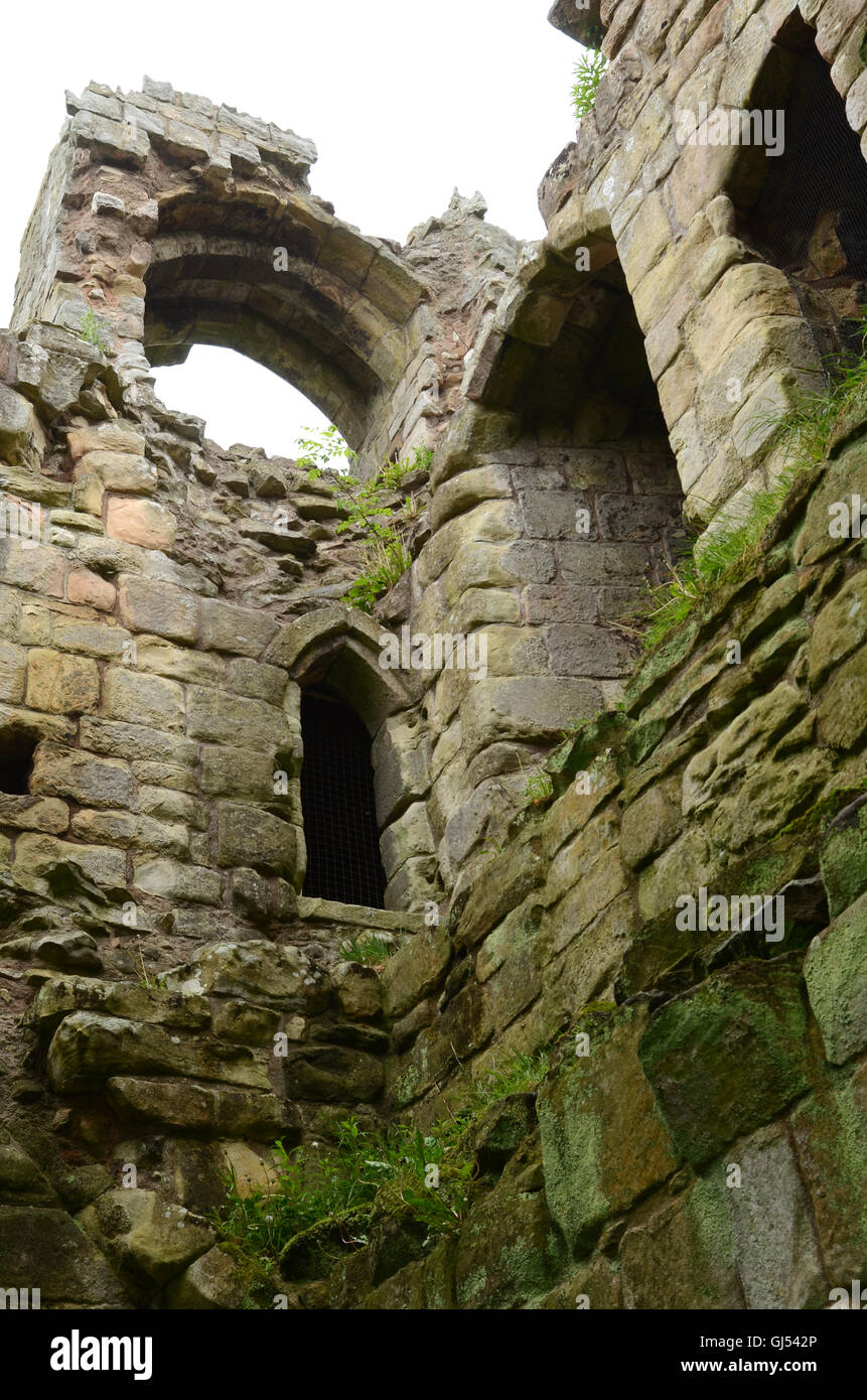 Etal Castle, Northumberland, England Stock Photo - Alamy