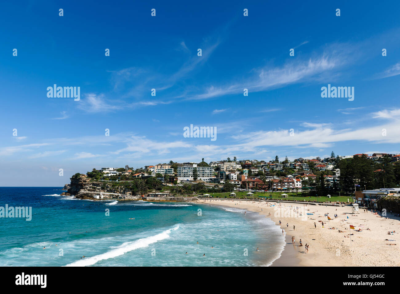 View of Bronte Beach in Sydney Stock Photo - Alamy