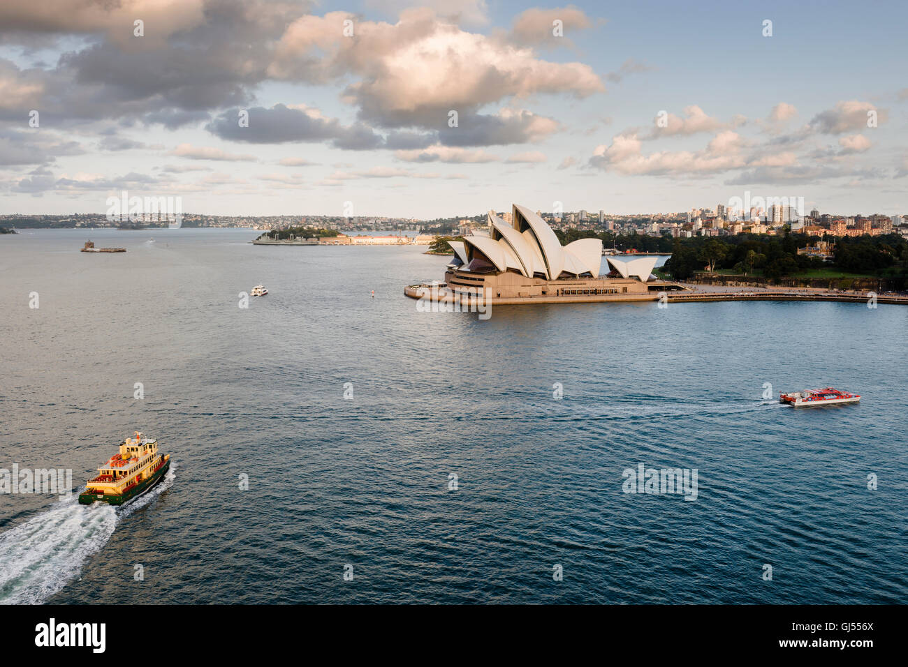 Sydney Opera House in the Harbour of Sydney Stock Photo - Alamy