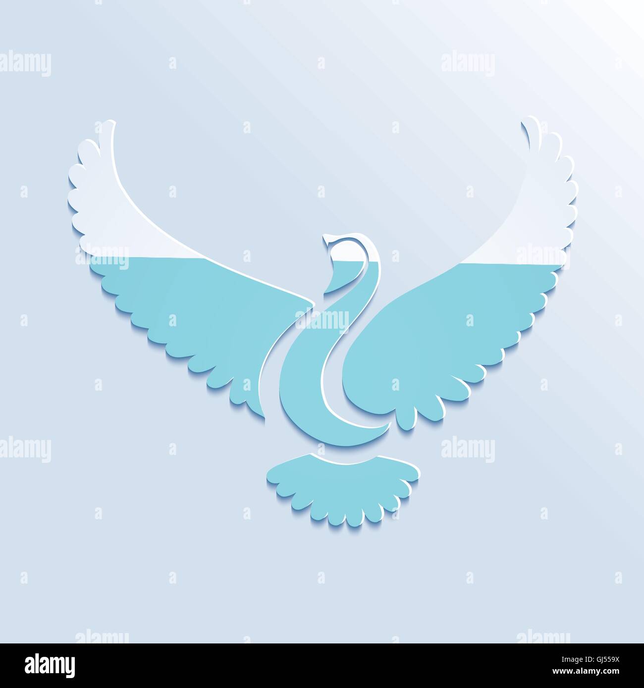 Stylized bird hi-res stock photography and images - Alamy