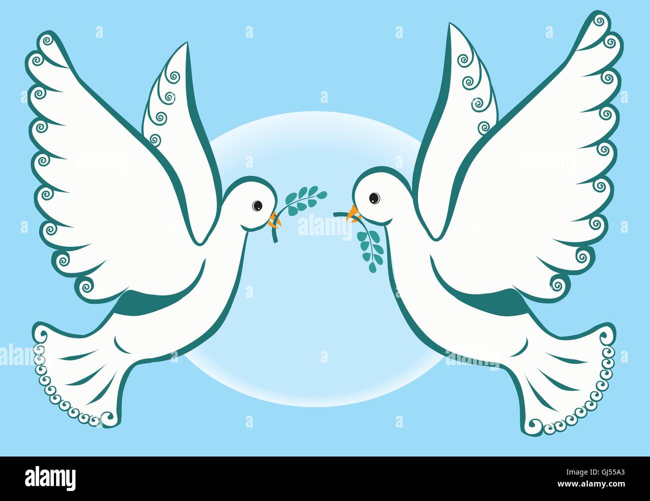 Dove laurel leaves hi-res stock photography and images - Alamy