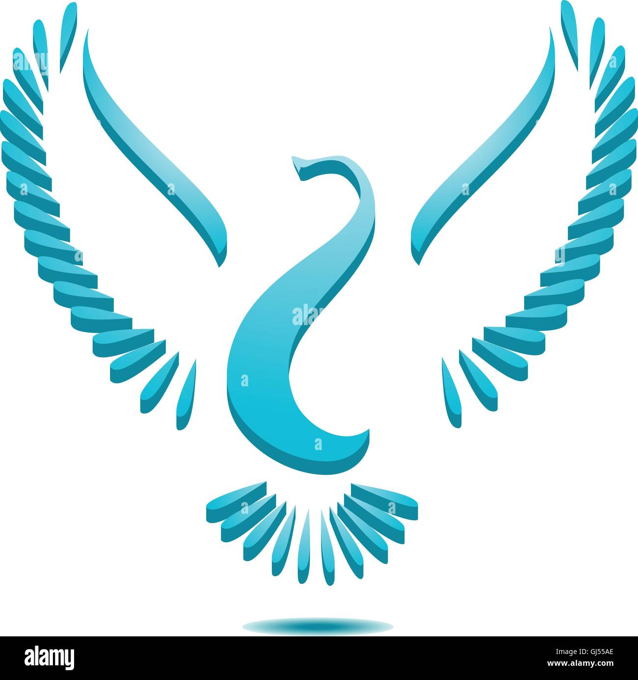 Stylized dove hi-res stock photography and images - Alamy