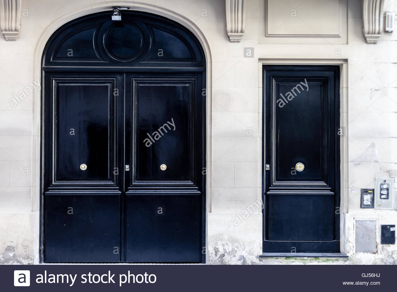 Victorian Georgian Residential Architecture High Resolution Stock ...