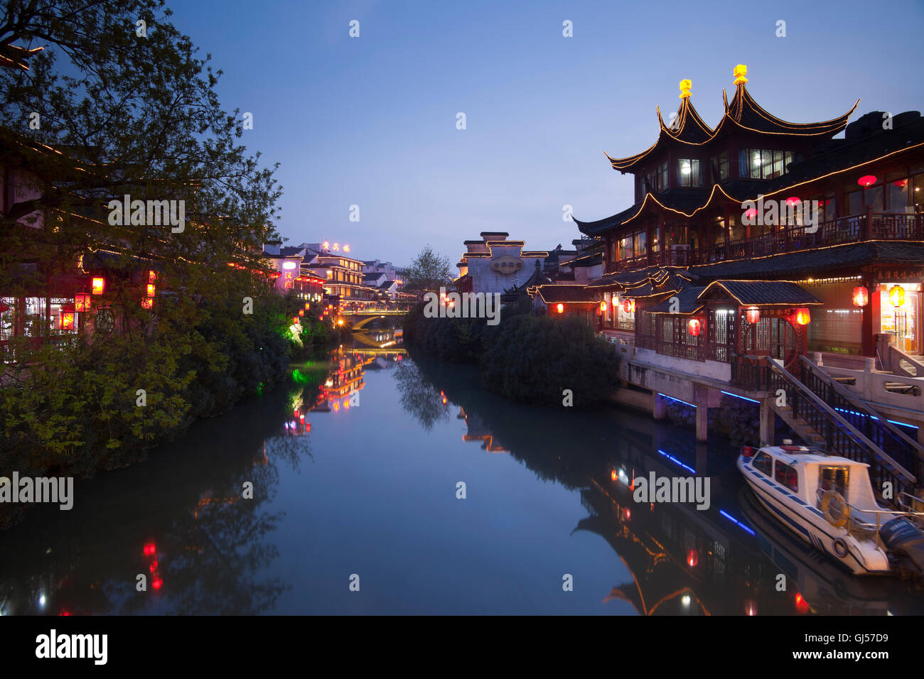 Nanjing Qinhuai River Stock Photo - Alamy