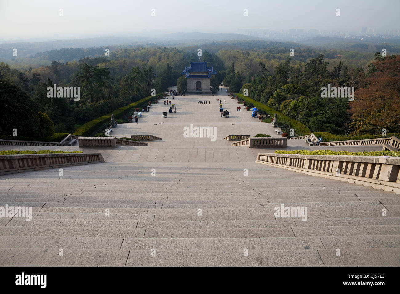 Mausoleum in Nanjing Stock Photo - Alamy