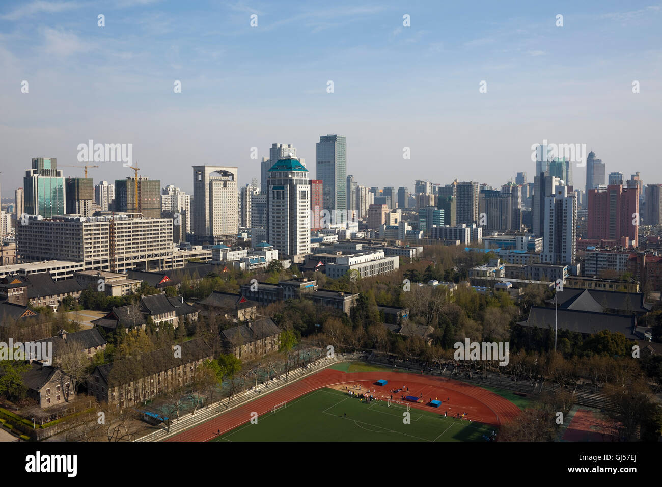 Nanjing City view Stock Photo - Alamy