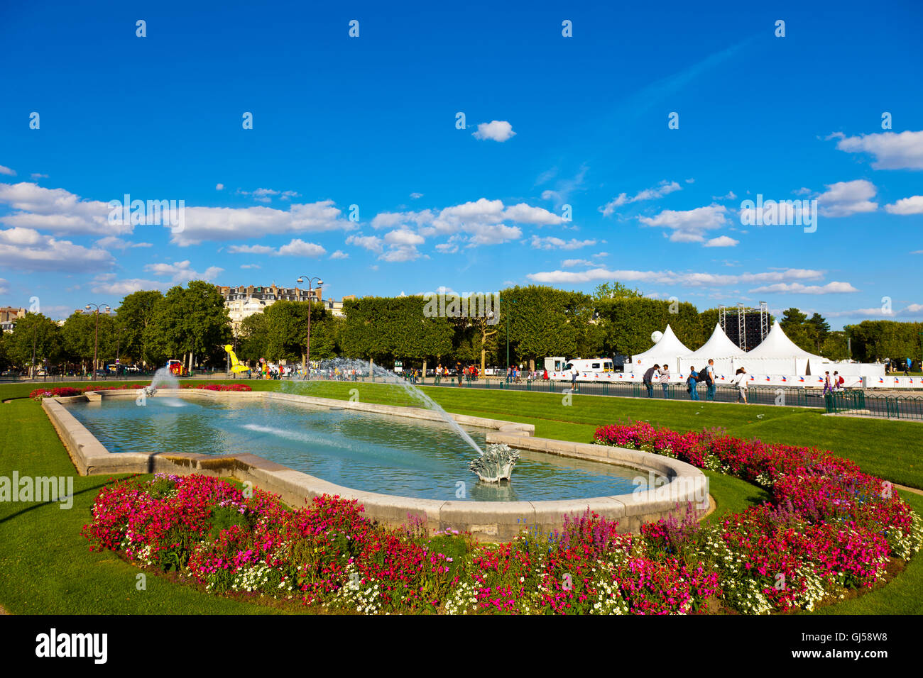 Champ de Mars in Paris, France Stock Photo - Alamy