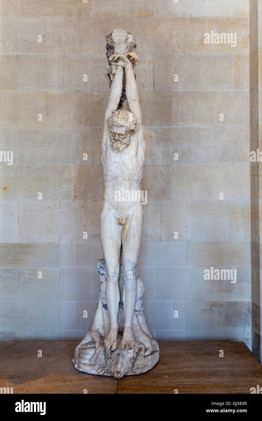 Paris Louvre statue Stock Photo - Alamy