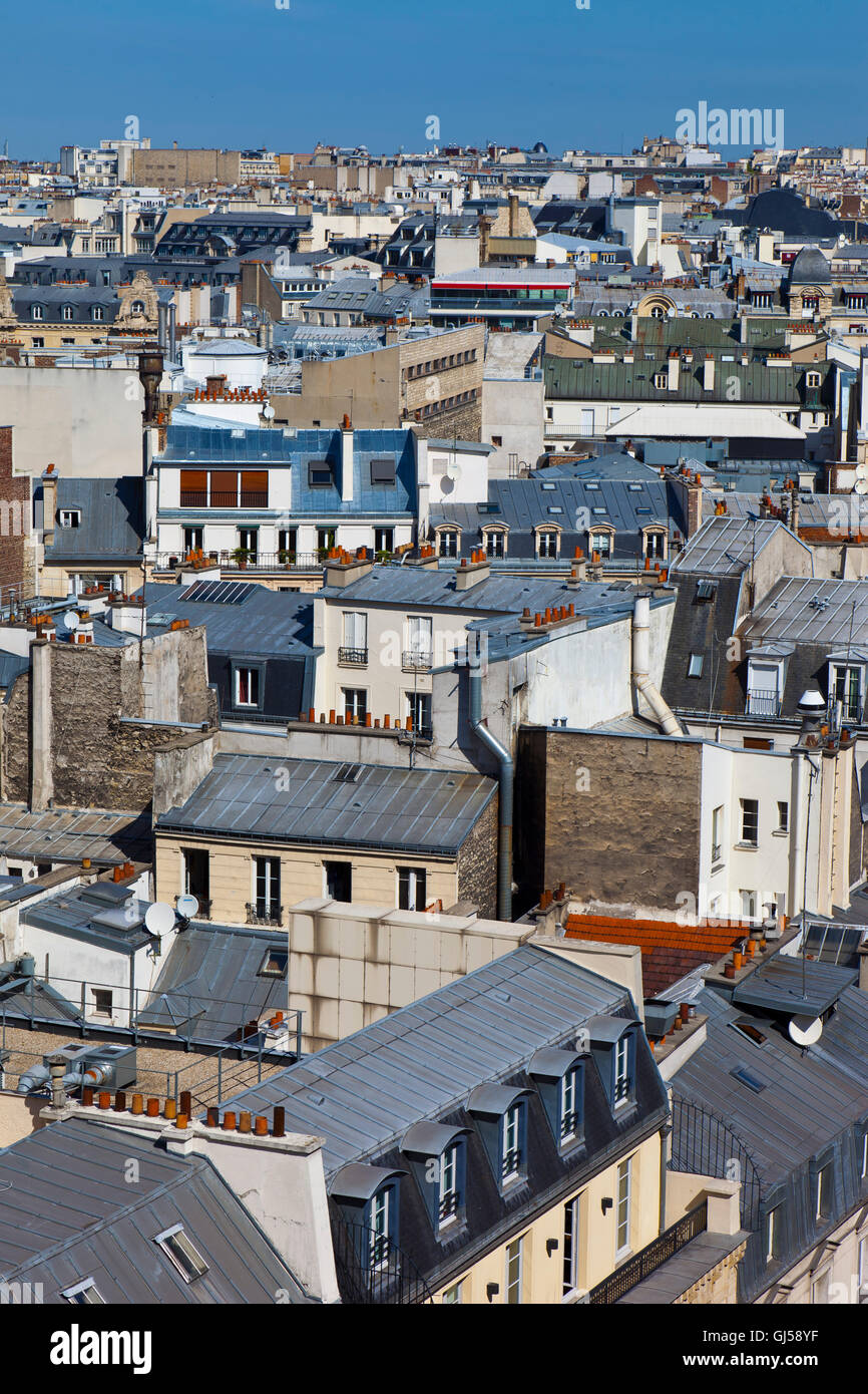 France Paris cityscape Stock Photo - Alamy
