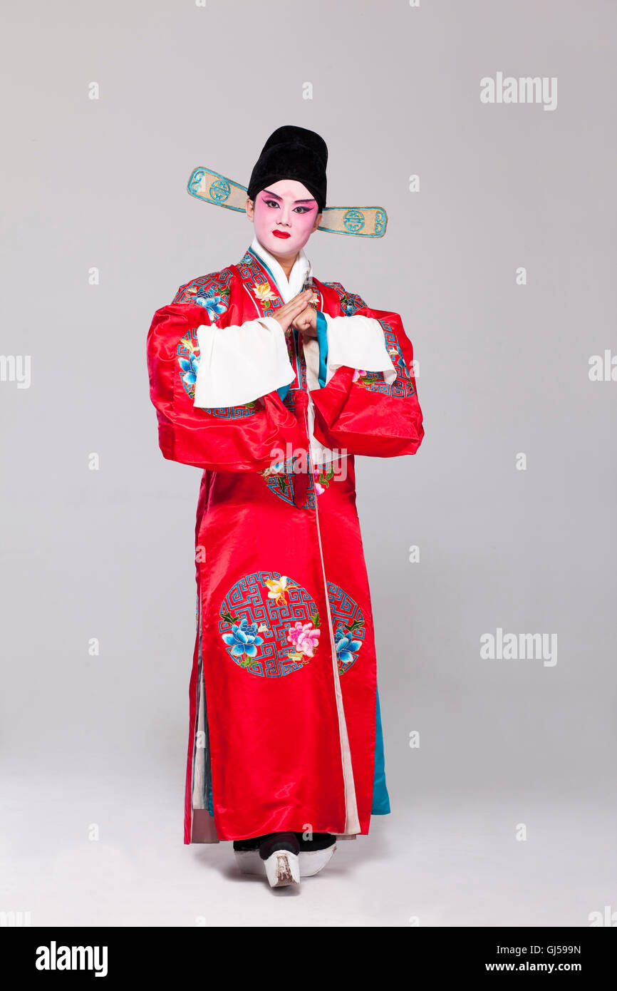 Peking Opera characters Stock Photo - Alamy