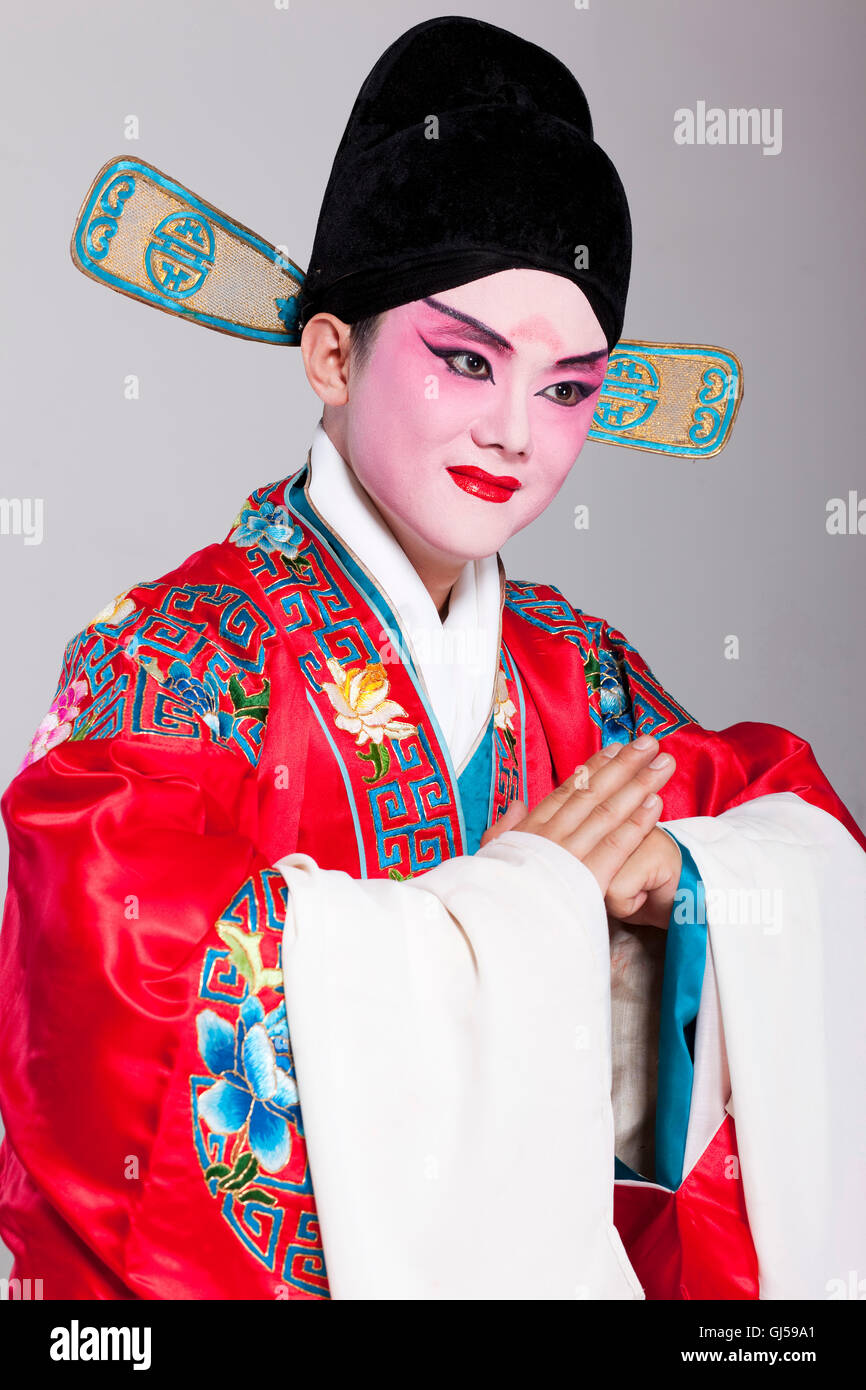 Peking Opera characters Stock Photo - Alamy