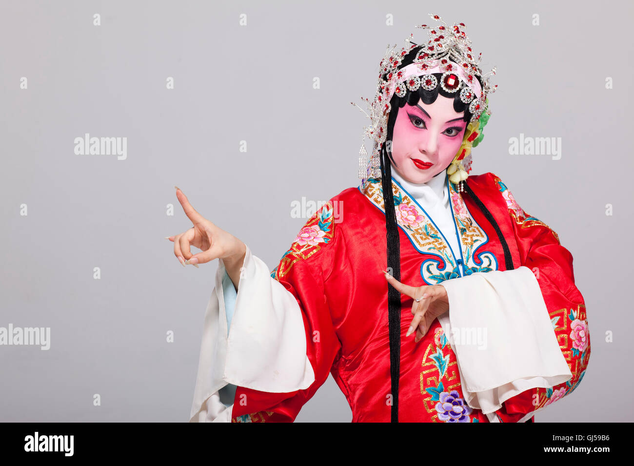 Peking Opera characters Stock Photo - Alamy