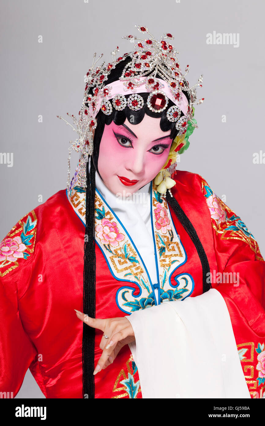Peking Opera characters Stock Photo - Alamy