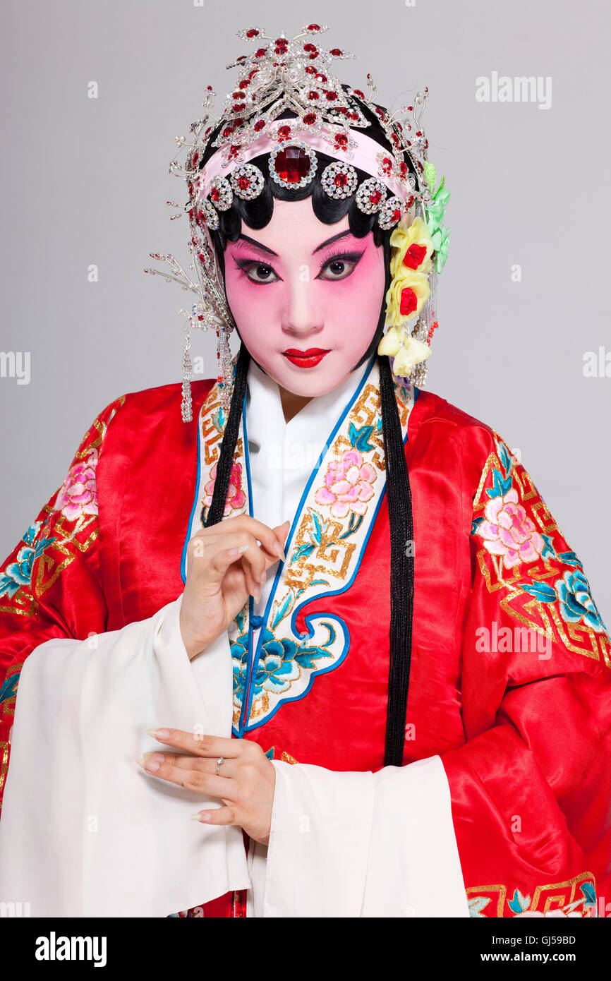 Peking Opera characters Stock Photo - Alamy
