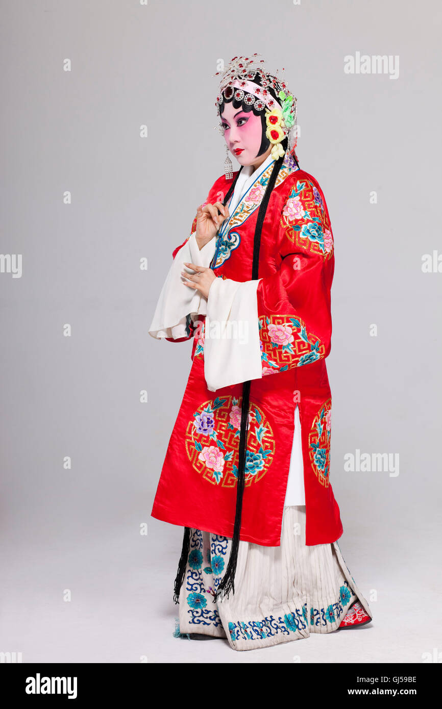 Peking Opera characters Stock Photo - Alamy