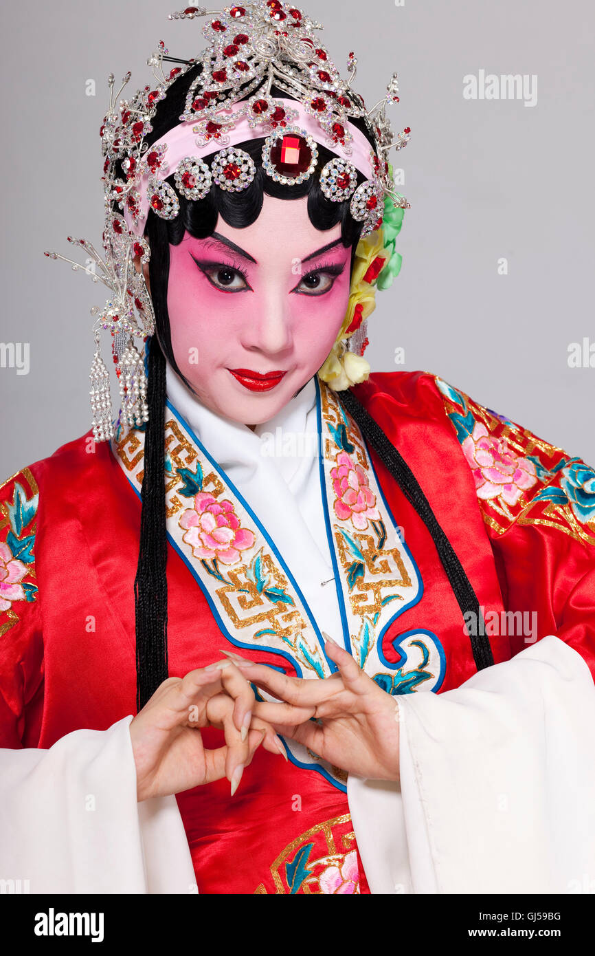 Peking Opera characters Stock Photo - Alamy