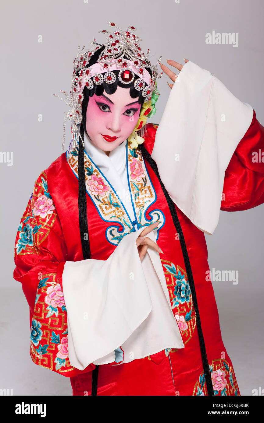 Peking Opera characters Stock Photo - Alamy