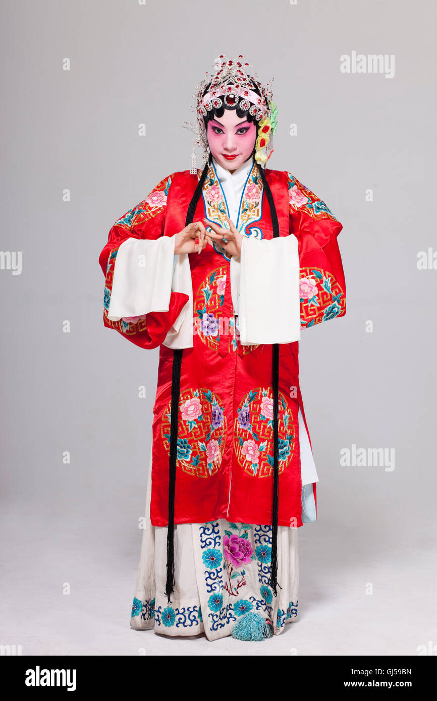 Peking Opera characters Stock Photo - Alamy