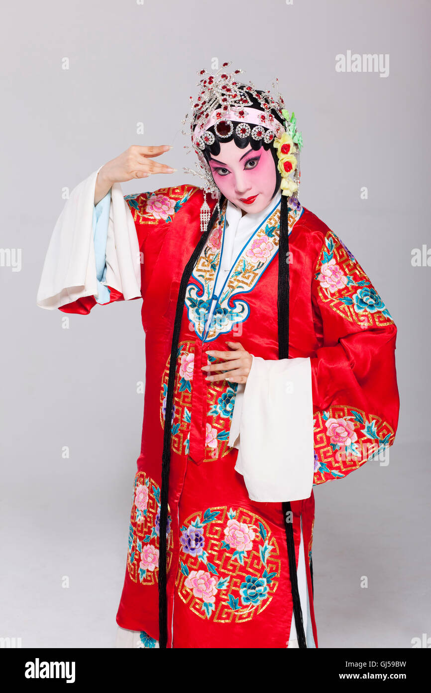 Peking Opera characters Stock Photo - Alamy