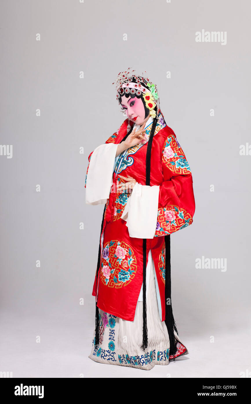 Peking Opera characters Stock Photo - Alamy