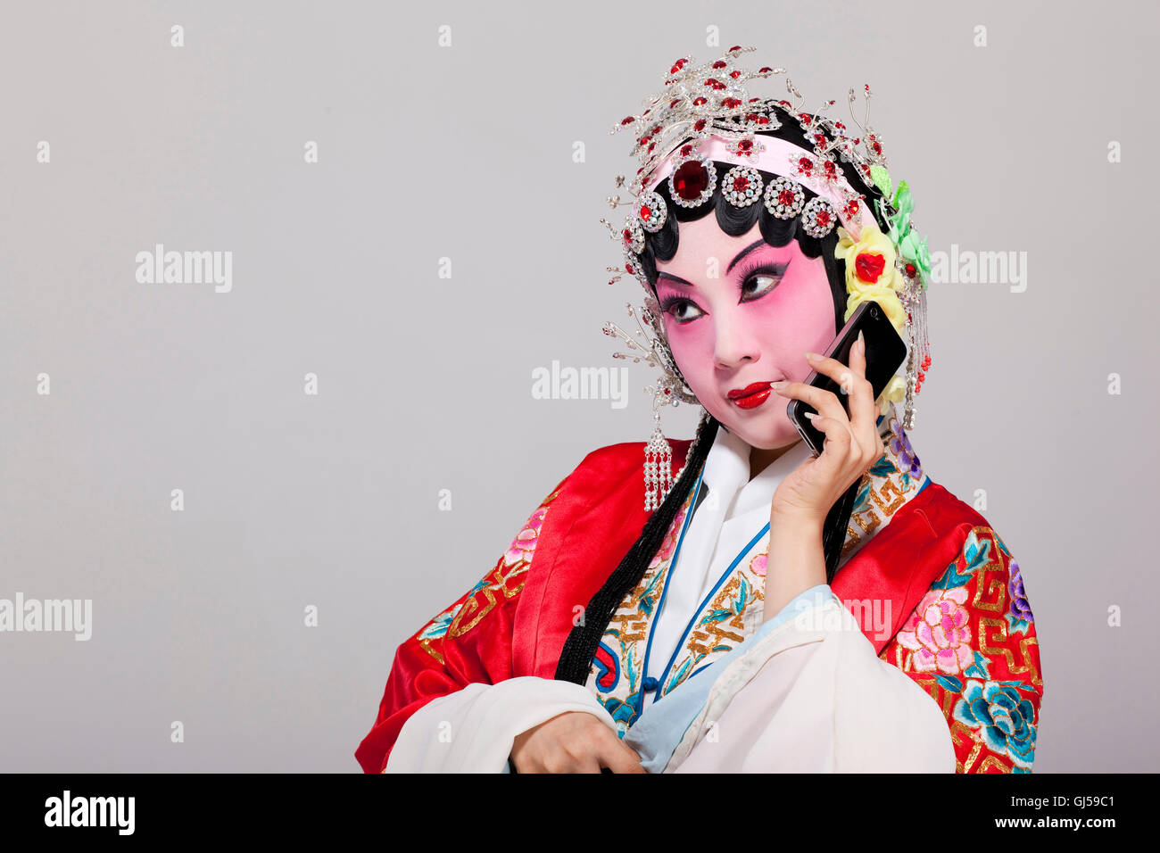 Peking Opera characters Stock Photo - Alamy