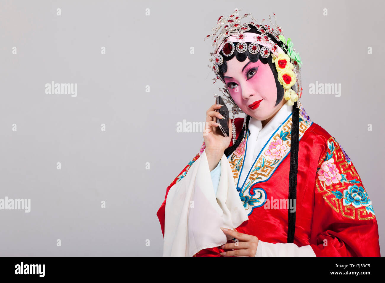 Peking Opera characters Stock Photo - Alamy